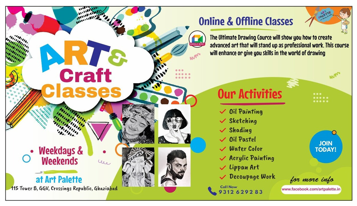 Top Art & Craft Classes for Kids