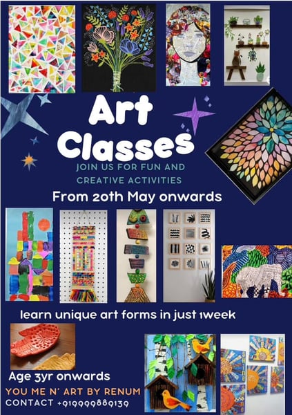 Art and Craft classes for Kids. After-school classes and Events.