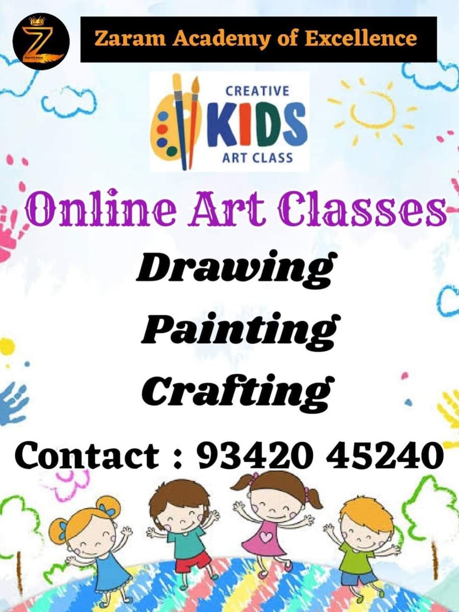 Art and Craft classes for Kids. After-school classes and Events.