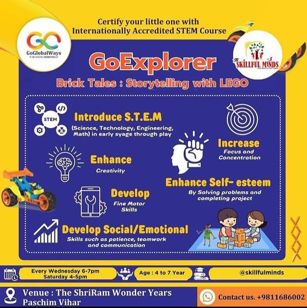 Skillful minds-Valentines Day Workshop in Kirti Nagar