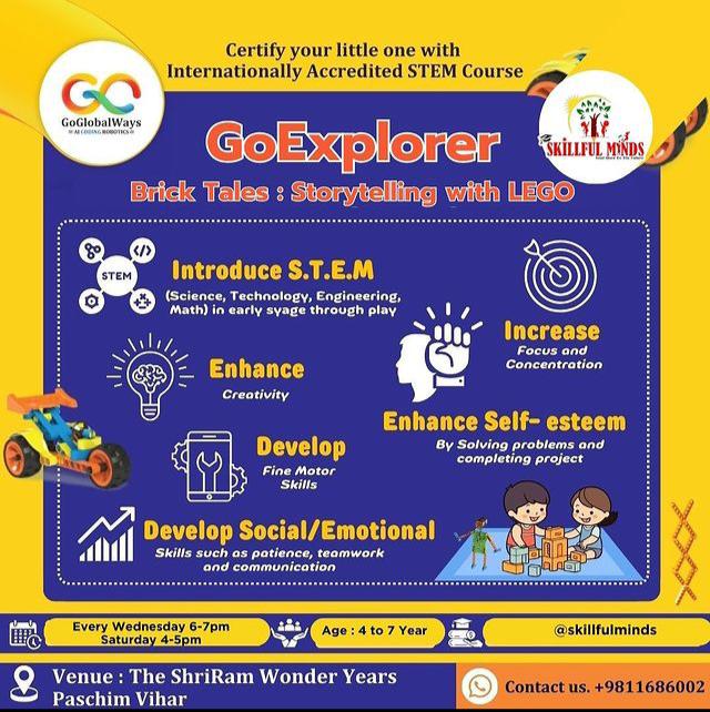 Skillful minds-Valentines Day Workshop in Kirti Nagar