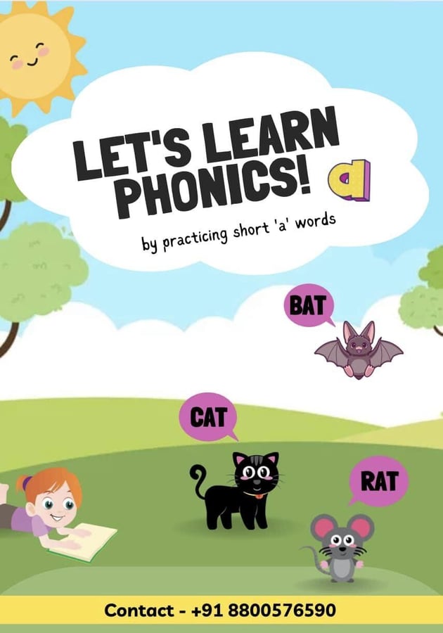 Phonics classes for Kids. After-school classes and Events.
