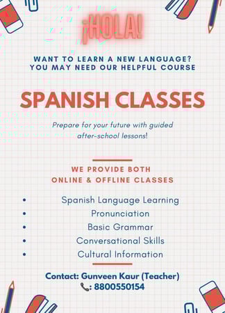 Language Classes By Gunveen Kaur-Spanish Classes in Online