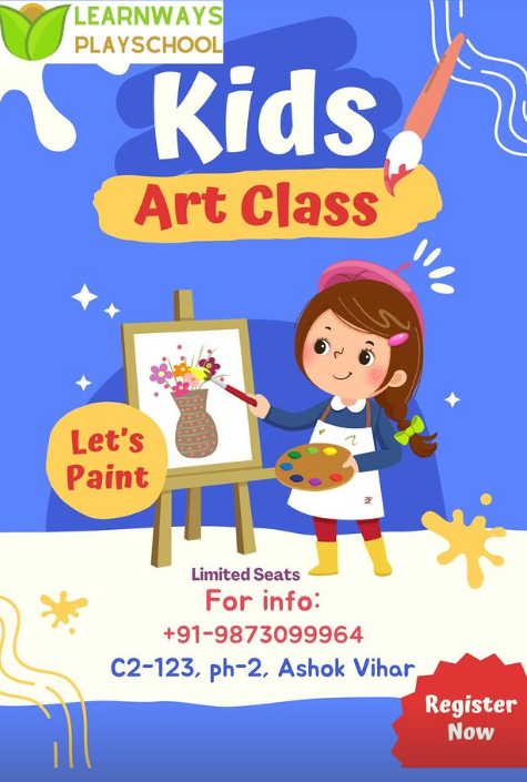 Art and Craft classes for Kids. After-school classes and Events.