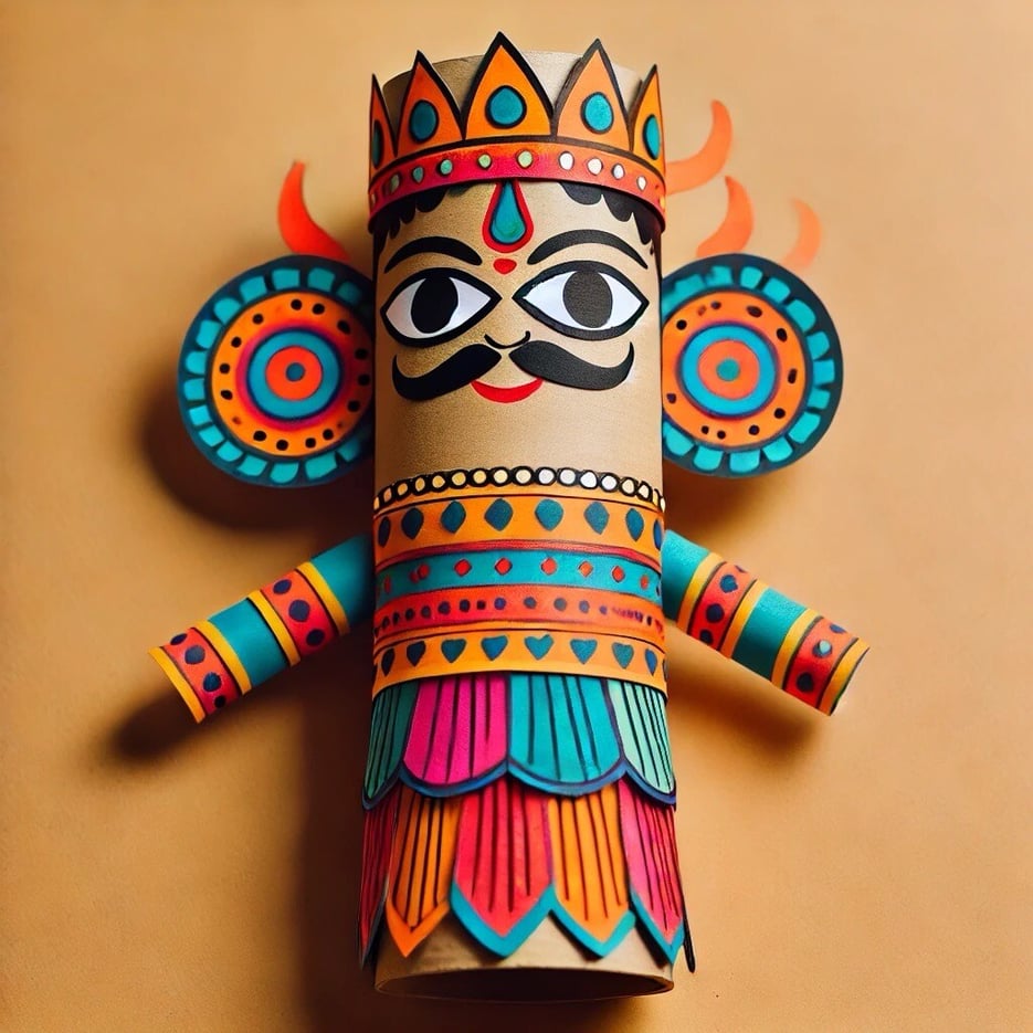 Fun Dusshera & Ramayan Themed Crafts for Kids