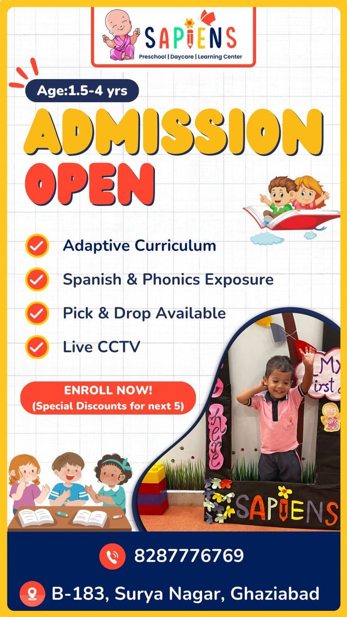 Reading & Writing Classes for Kids in Bahubali Enclave, Delhi