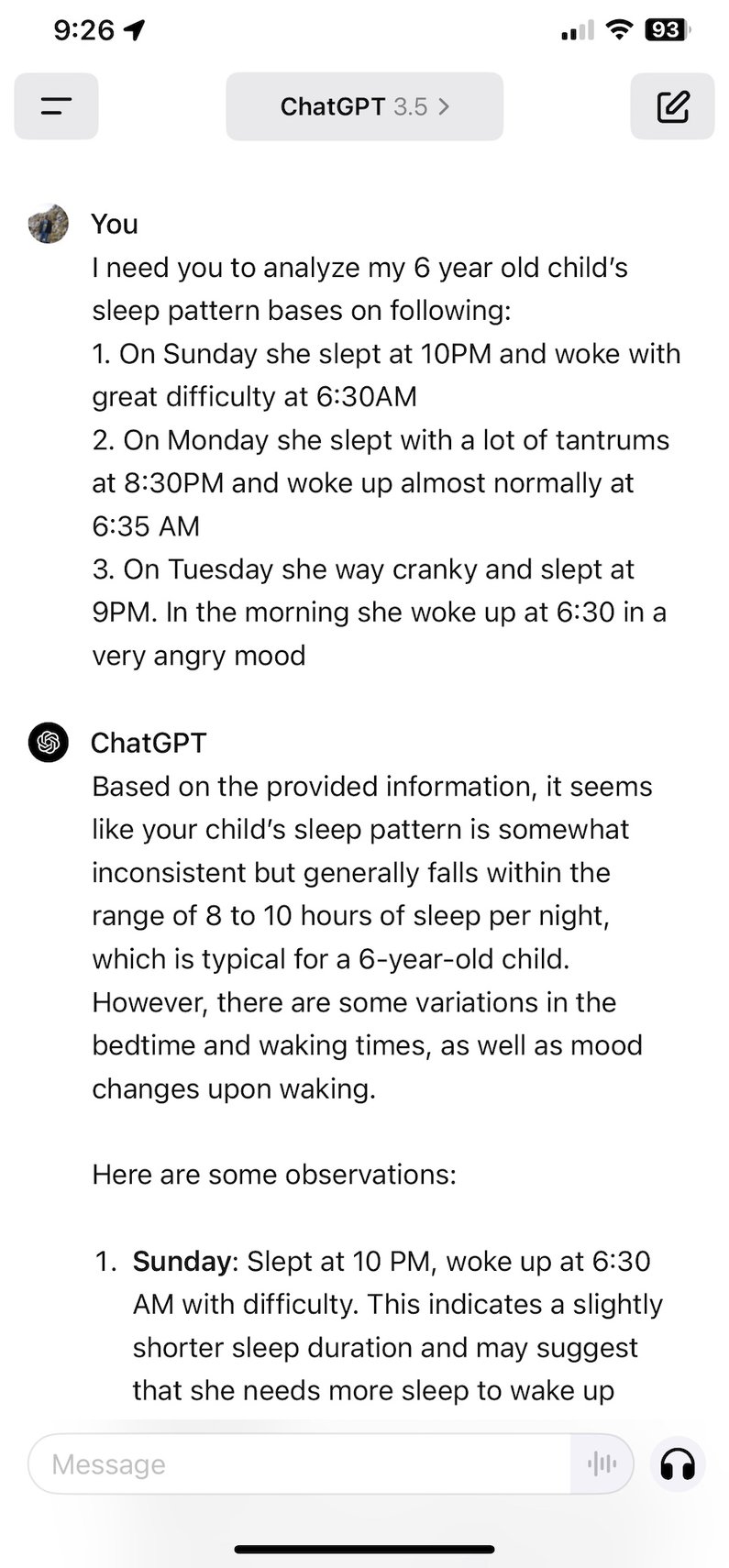 Sweet Dreams: Identifying Child Sleep Issues with AI