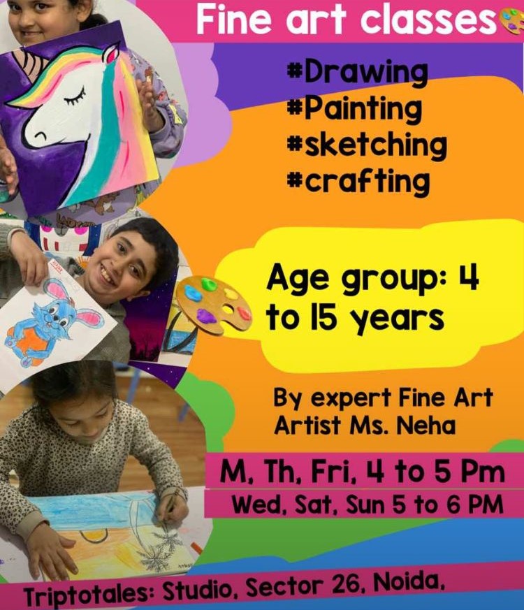 Drawing classes for Kids. After-school classes and Events.