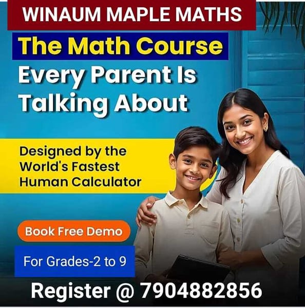 Winaum Maple Maths - Online Vedic Maths Course in Online