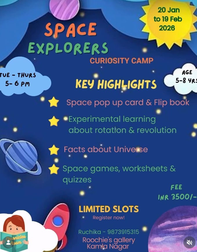 Little Marsh Mallows-Settlers Program for Toddlers in Kamla Nagar