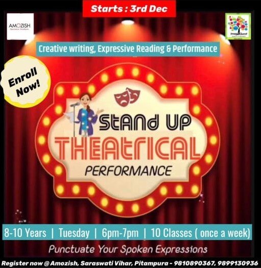 Drama Theatre classes for Kids. After-school classes and Events.