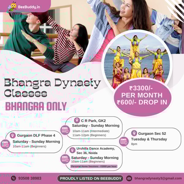 Bhangra Dynasty Classes-Bhangra Classes in Gurugram