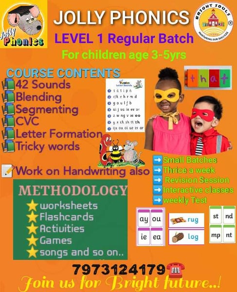 Phonics classes for Kids. After-school classes and Events.