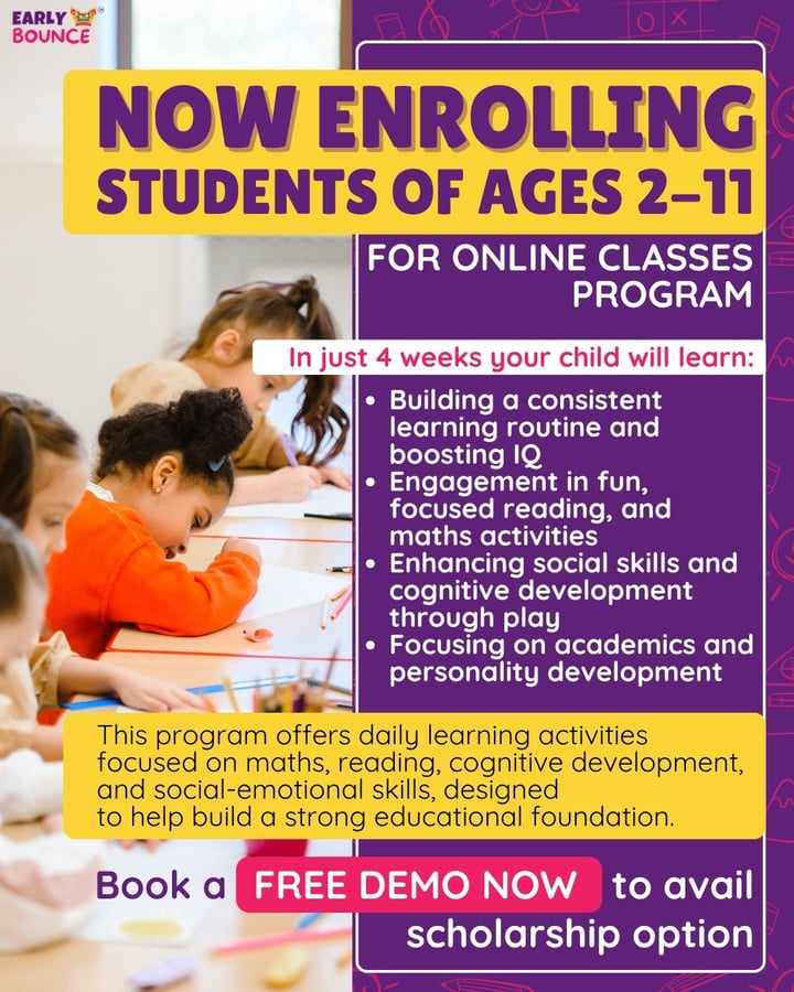 Early Bounce-Summer Camp for kids in Online