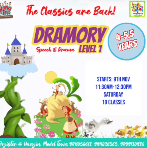Drama Theatre classes for Kids. After-school classes and Events.