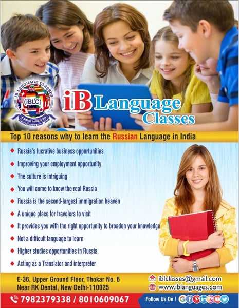 Languages classes for Kids. After-school classes and Events.