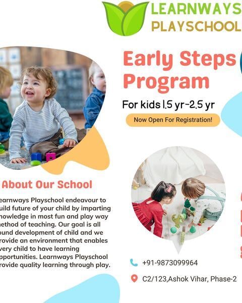 Learn Ways Play School-Public speaking for kids in Ashok Vihar