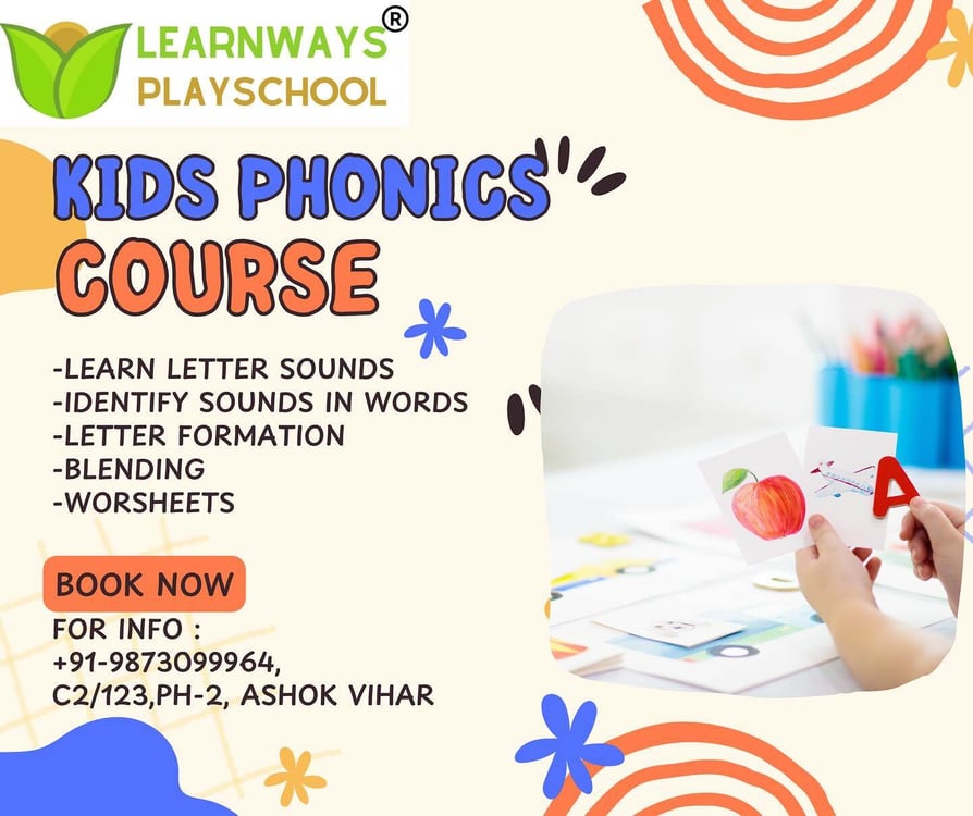 Phonics classes for Kids. After-school classes and Events.