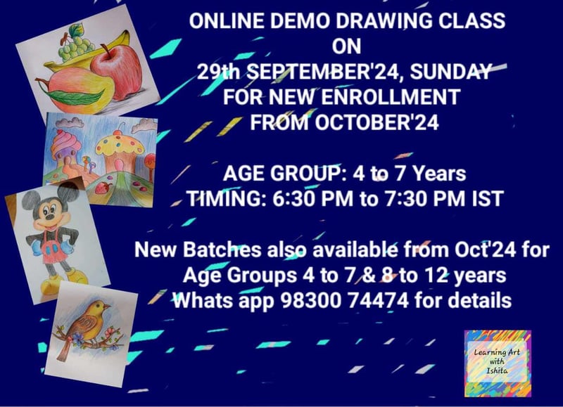 Learning Art with Ishita - Drawing Painting & Sketching classes for ...
