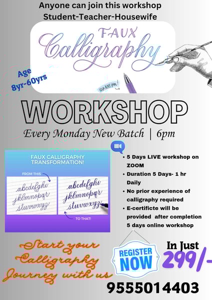 RS Calligraphy Studio-Learn Brush Calligraphy in Online
