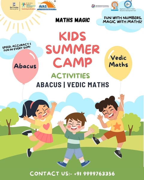Maths Magic - Abacus & Vedic Maths Course For Kids in Online