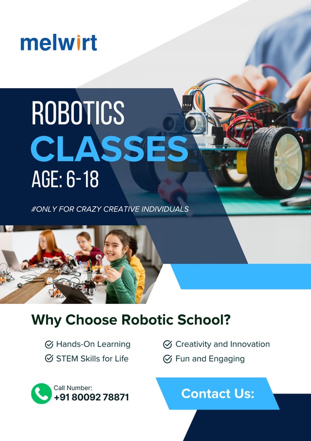 Melwirt Robotics School-Robotics Classes for kids in Online