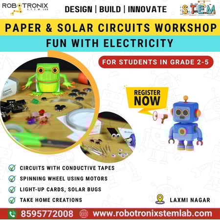 Robotronix Stem Lab and Holy Trinity School-3D Printing Workshop in Madhu Vihar
