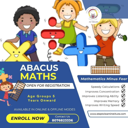 Abacus classes for Kids. After-school classes and Events.