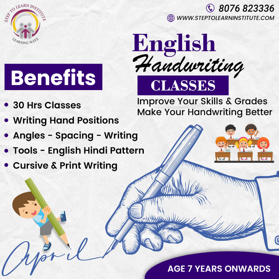 Handwriting classes for Kids. After-school classes and Events.