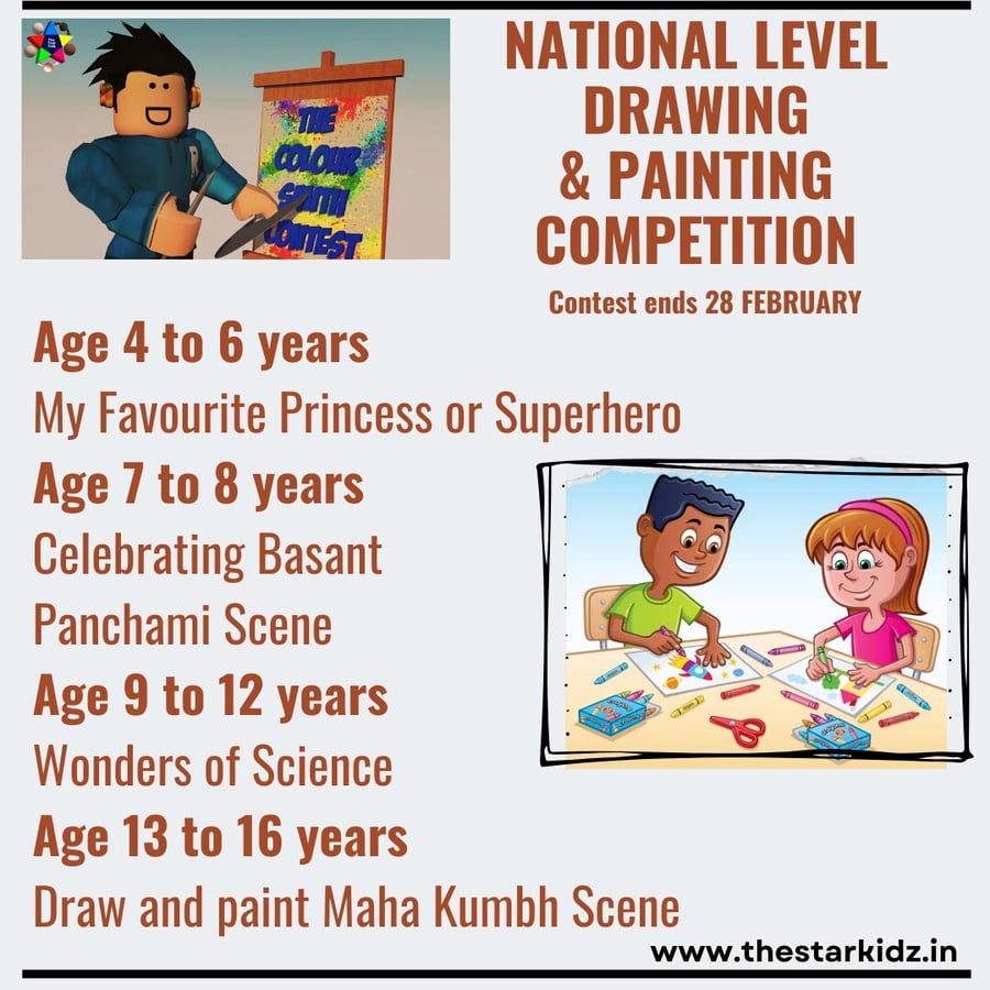 The Star Kidz-National Level Craft Competition in Online