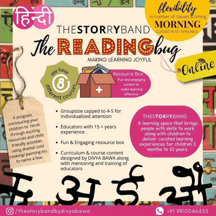 The Storry Band-Hindi Classes for Kids in Friends colony
