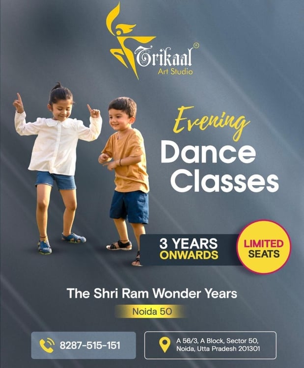 Trikaal Art Studio: BOLLYWOOD DANCE CLASSES FOR KIDS in Noida