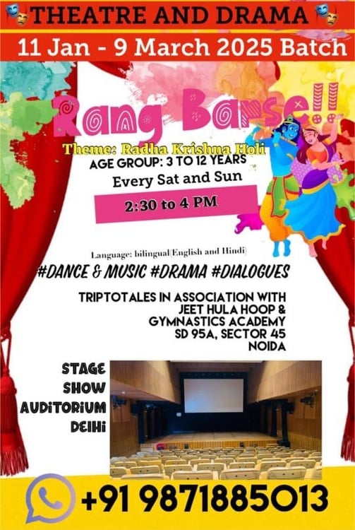 Drama Theatre classes for Kids. After-school classes and Events.