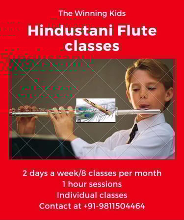 Winning Kids-indian classical music classes in Noida