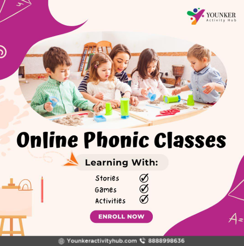 Phonics classes for Kids. After-school classes and Events.